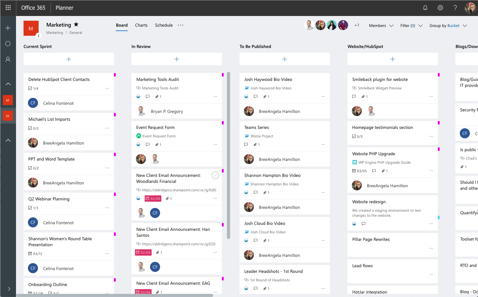 Microsoft Planner Onboarding Template