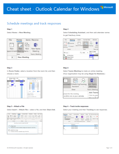 [Cheat Sheets] Get More Out of Outlook | Aldridge