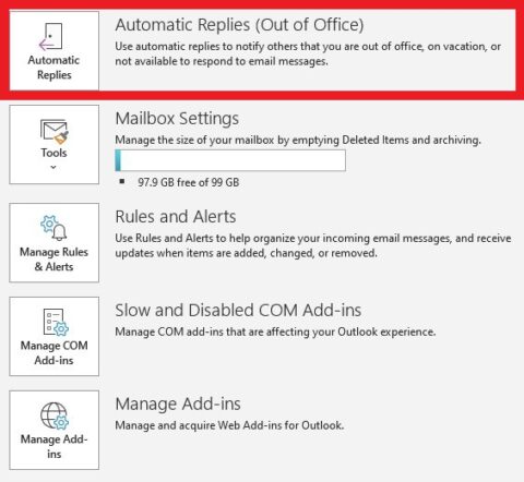 How To Set Up Out of Office Replies in Microsoft Outlook | Aldridge