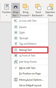 How to Make a Picture Background in Microsoft Word | Aldridge